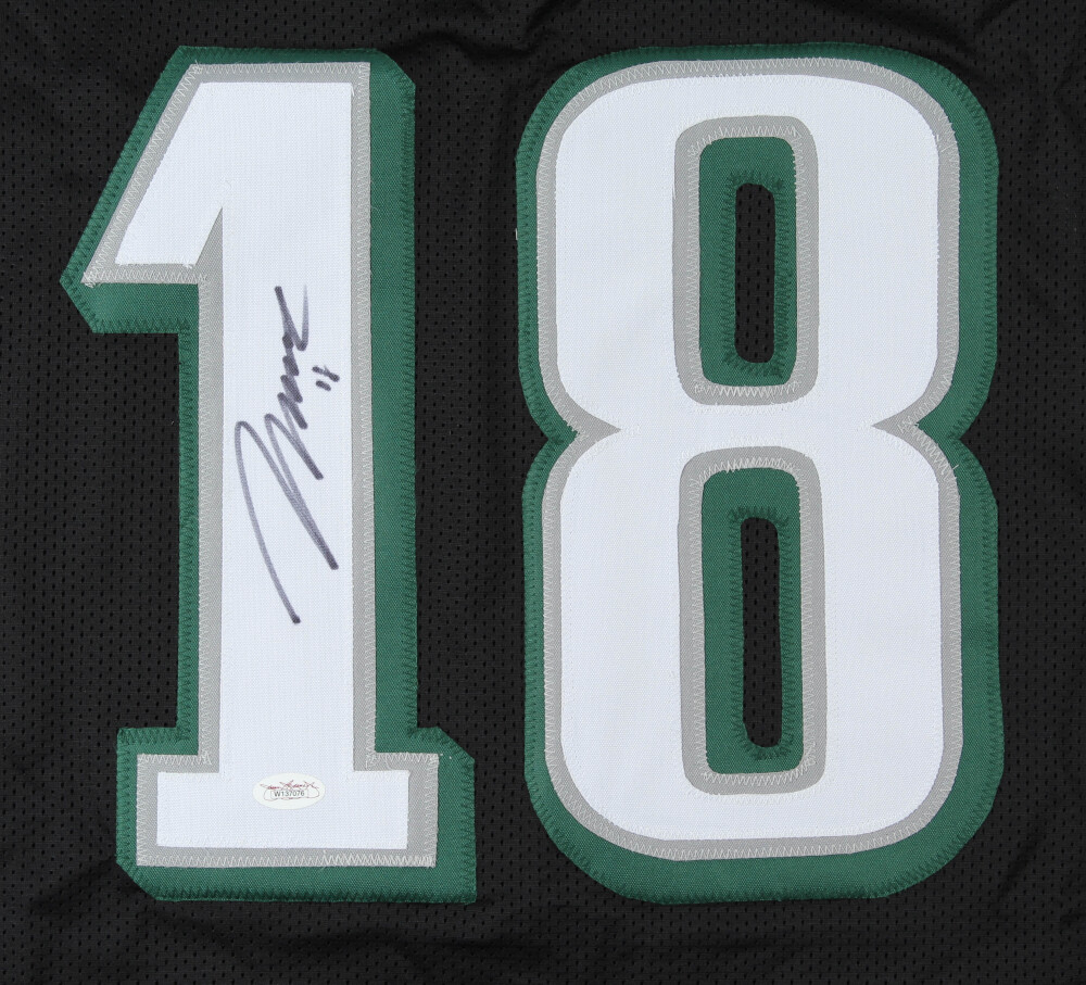 Jeremy Maclin Signed Philadelphia Eagles Black Jersey (JSA COA) 2014 ...