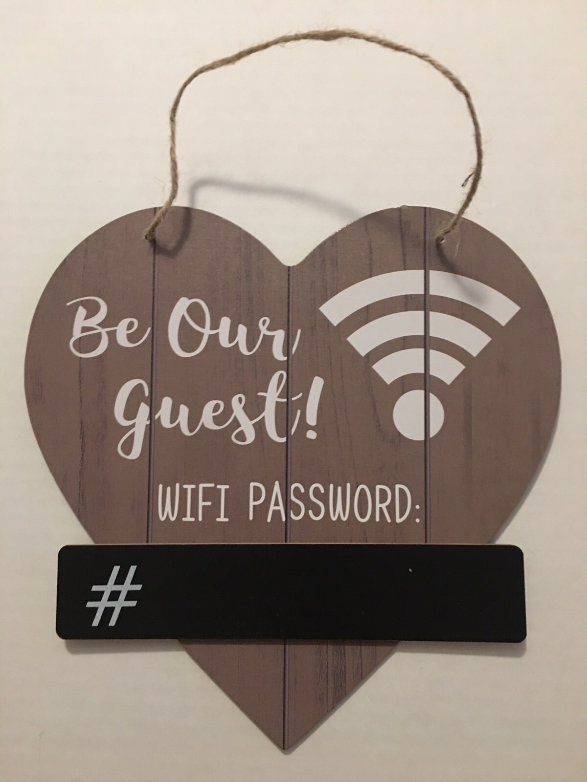 Be our guest Wi-Fi network password sign business restaurant cafe home ...