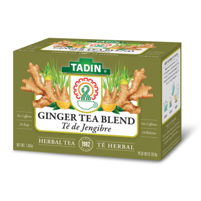 Tadin Ginger Herbal Tea. Supports a Healthy Digestion. Natural. 24 Bags ...