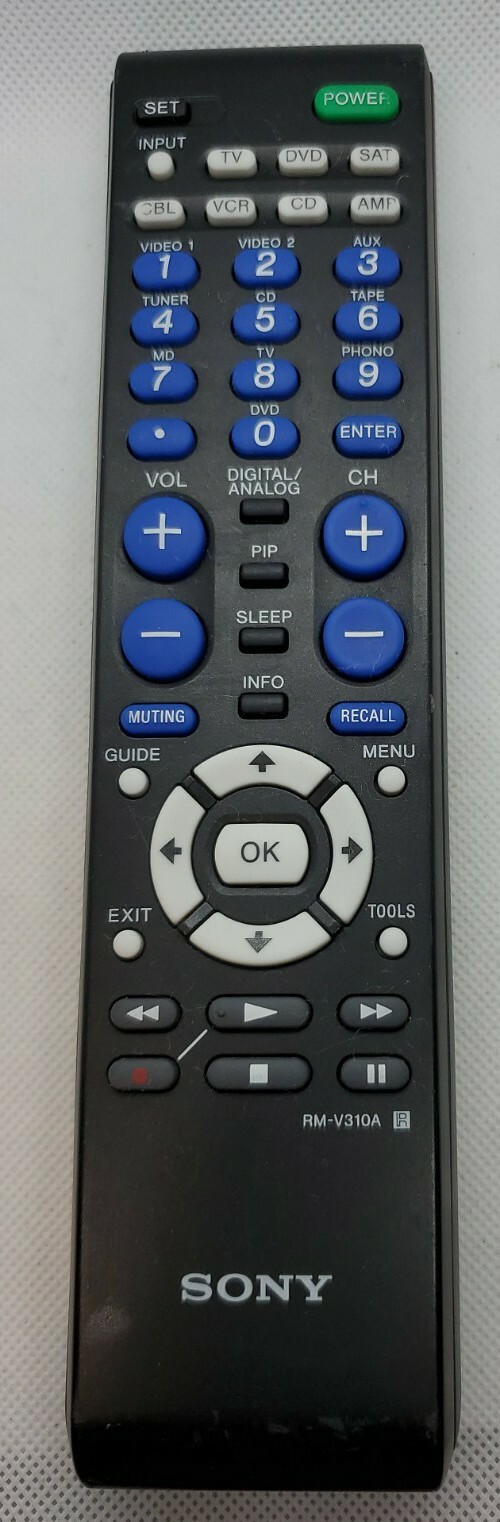Genuine Sony Universal Remote Control RM-V310A | eBay