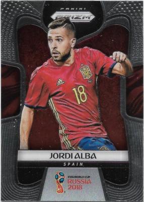2018 Panini FIFA World Cup Base Card (203) Jordi ALBA Spain | eBay ...