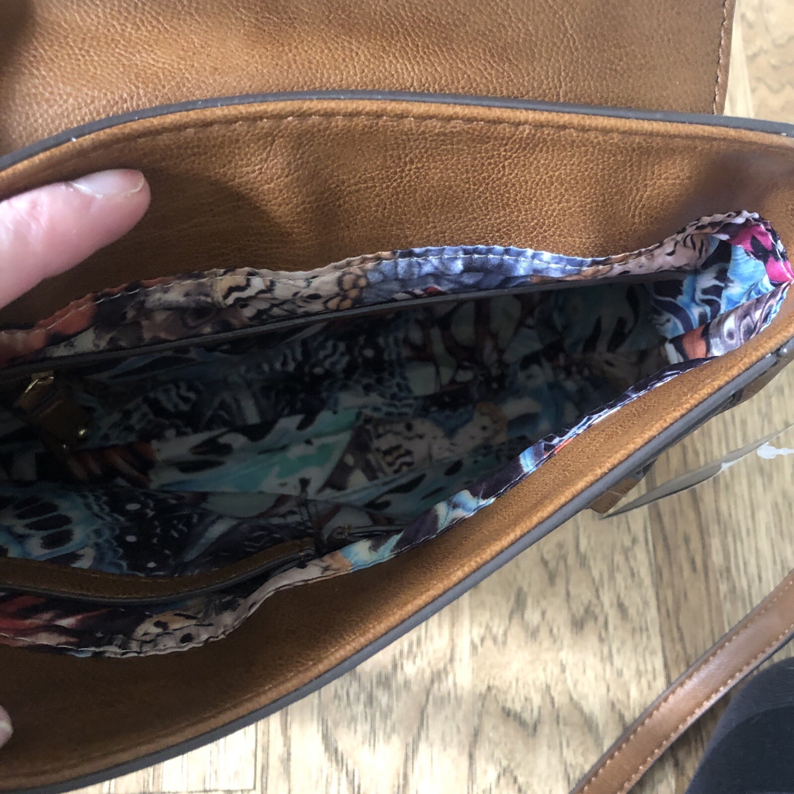 Nine West Brown Camel Shoulder Bag Tied and True NWT | eBay