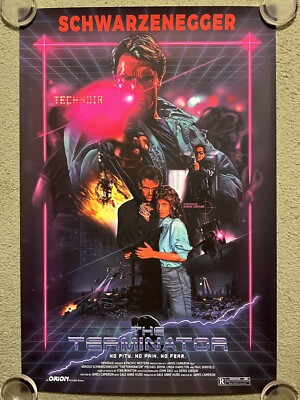 The Terminator Arnold Schwarzenegger Art Print Poster Mondo Movie Mike ...
