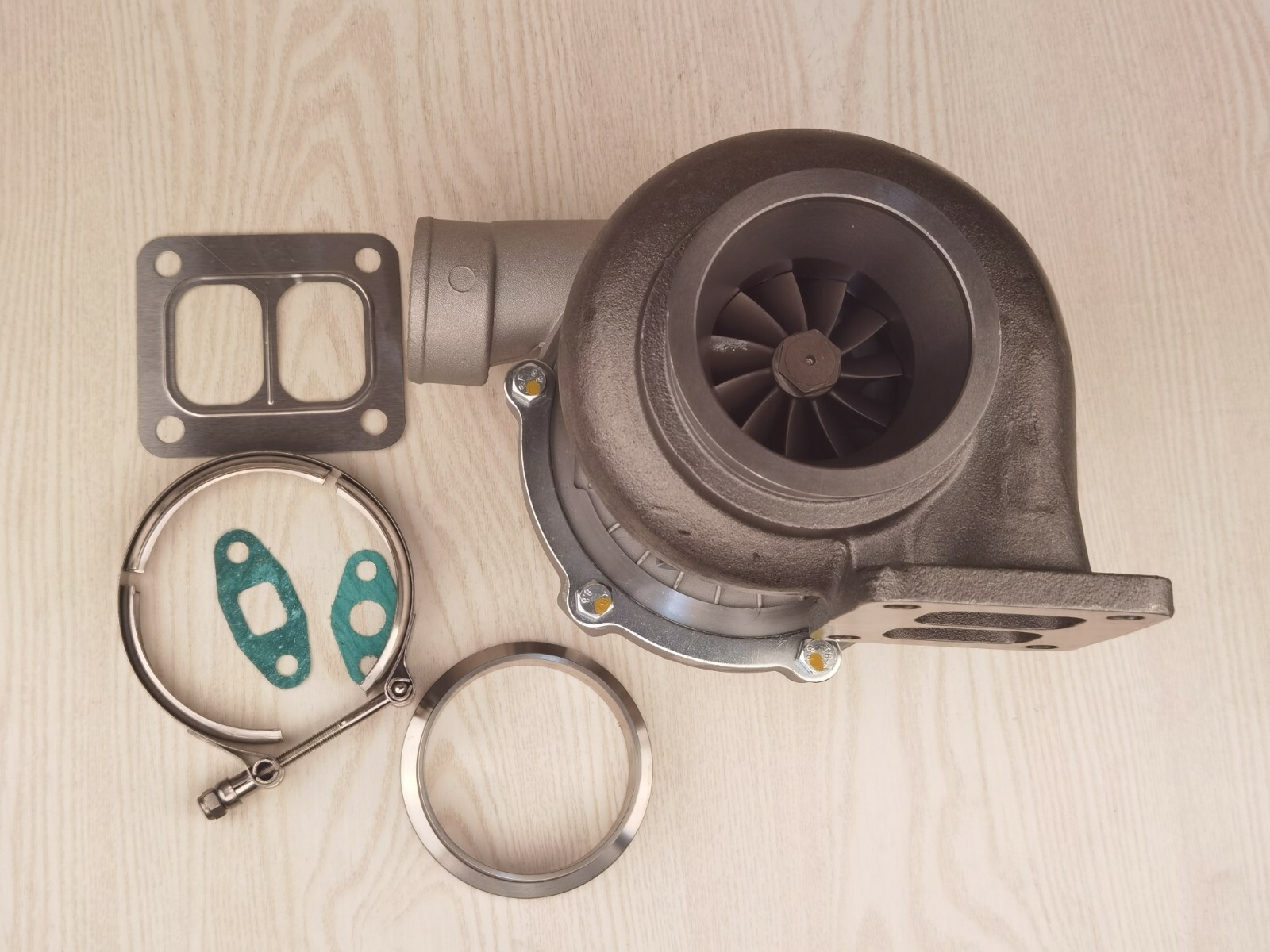 Turbo Universal Fitment GT45R GT35 T66 A/R .70 A/R cold 1.00 hot T4 ...