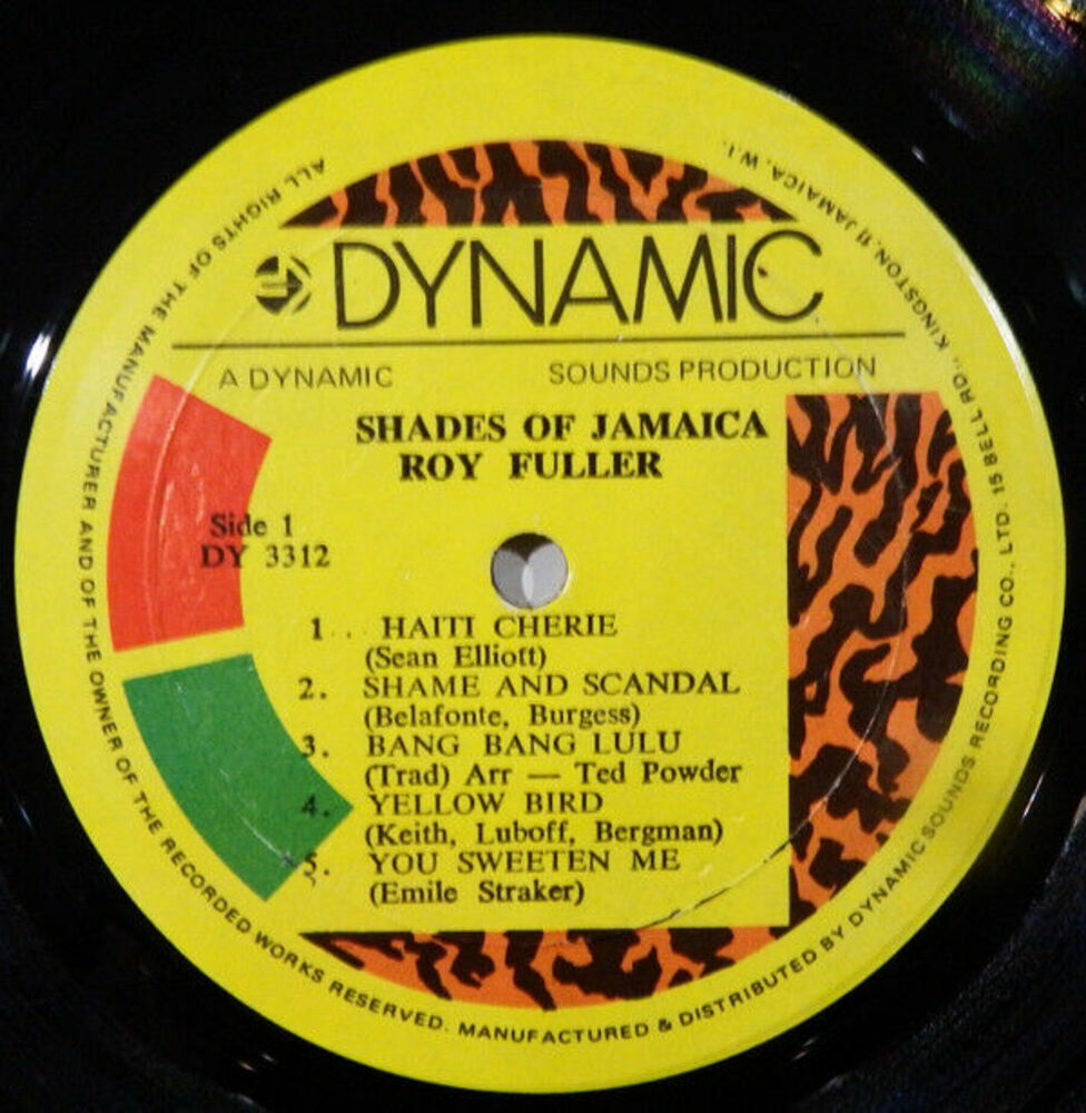 Shades Of Jamaica | Roy Fuller | Etat correct | eBay