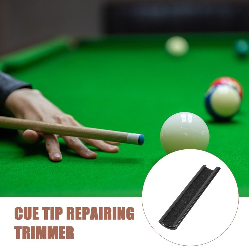 Portable Cue Sander Tool Burnisher File for Billiard Pool Tip Shaper ...