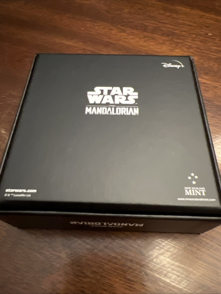 2021 NIUE STAR WARS - THE MANDALORIAN CLASSIC - 1oz SILVER COIN (BOX ...