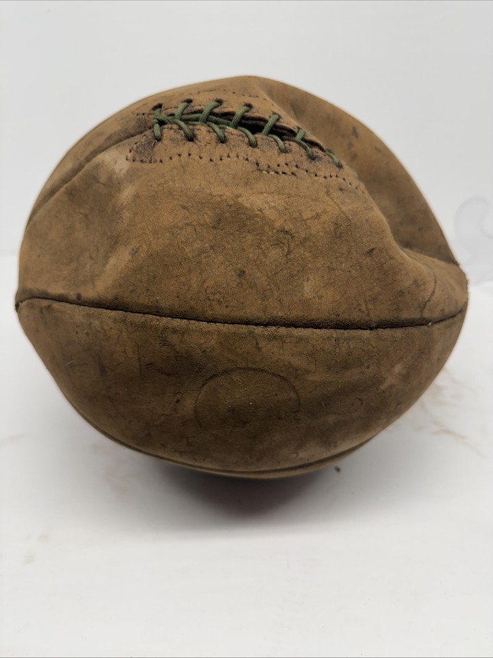 VTG Western Leather Laced Basketball (Likely A Re-Branded Spalding ...