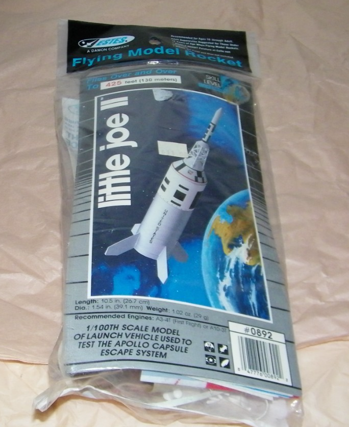 Estes Little Joe II Flying Model Rocket Kit #0892 NEW SEALED 1/100 ...