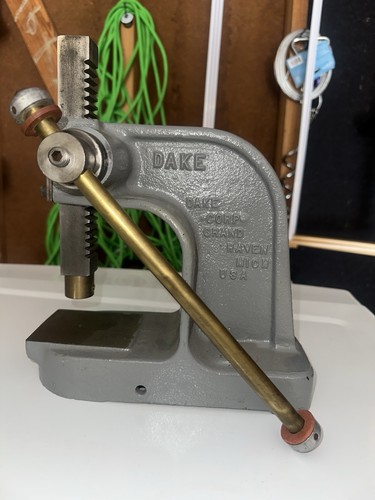 DAKE ARBOR PRESS MODEL X | eBay