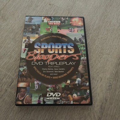 Sports Bloopers DVD Tripleplay Featuring Charles Barkley Deion Sanders ...