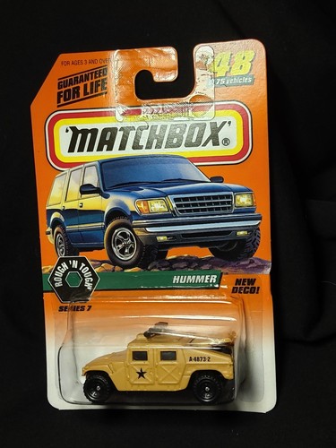 Matchbox Hummer Rough 'N Tough #48 | eBay