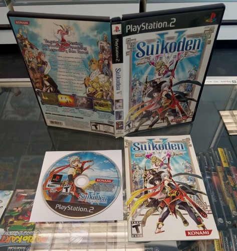 Suikoden V 5 (Sony PlayStation 2 PS2, 2006) PS2 Complete CIB Resurface ...
