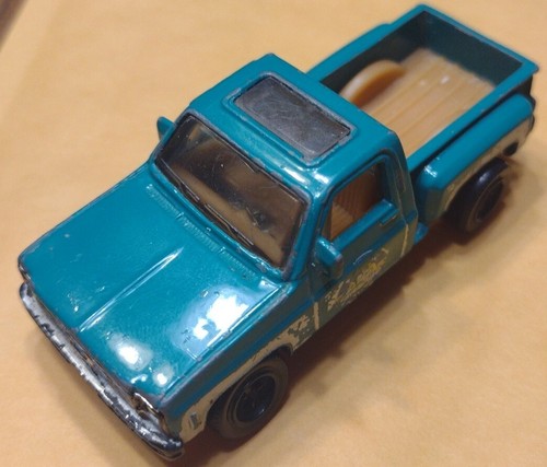 2021 Matchbox Truck Series Green Chevy Stepside Pickup - 1975 Diecast ...
