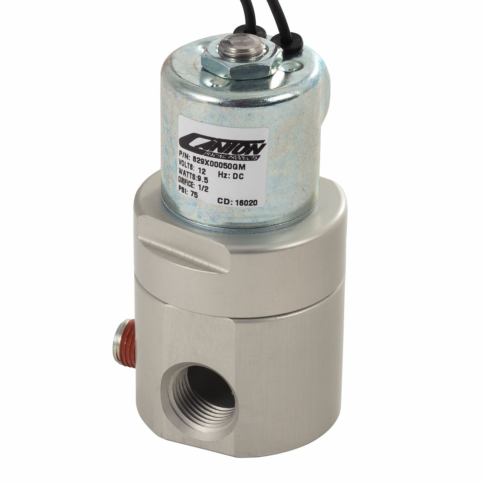 Canton Accusump Electric Valve Kit,Automatically Operates Accusump With ...