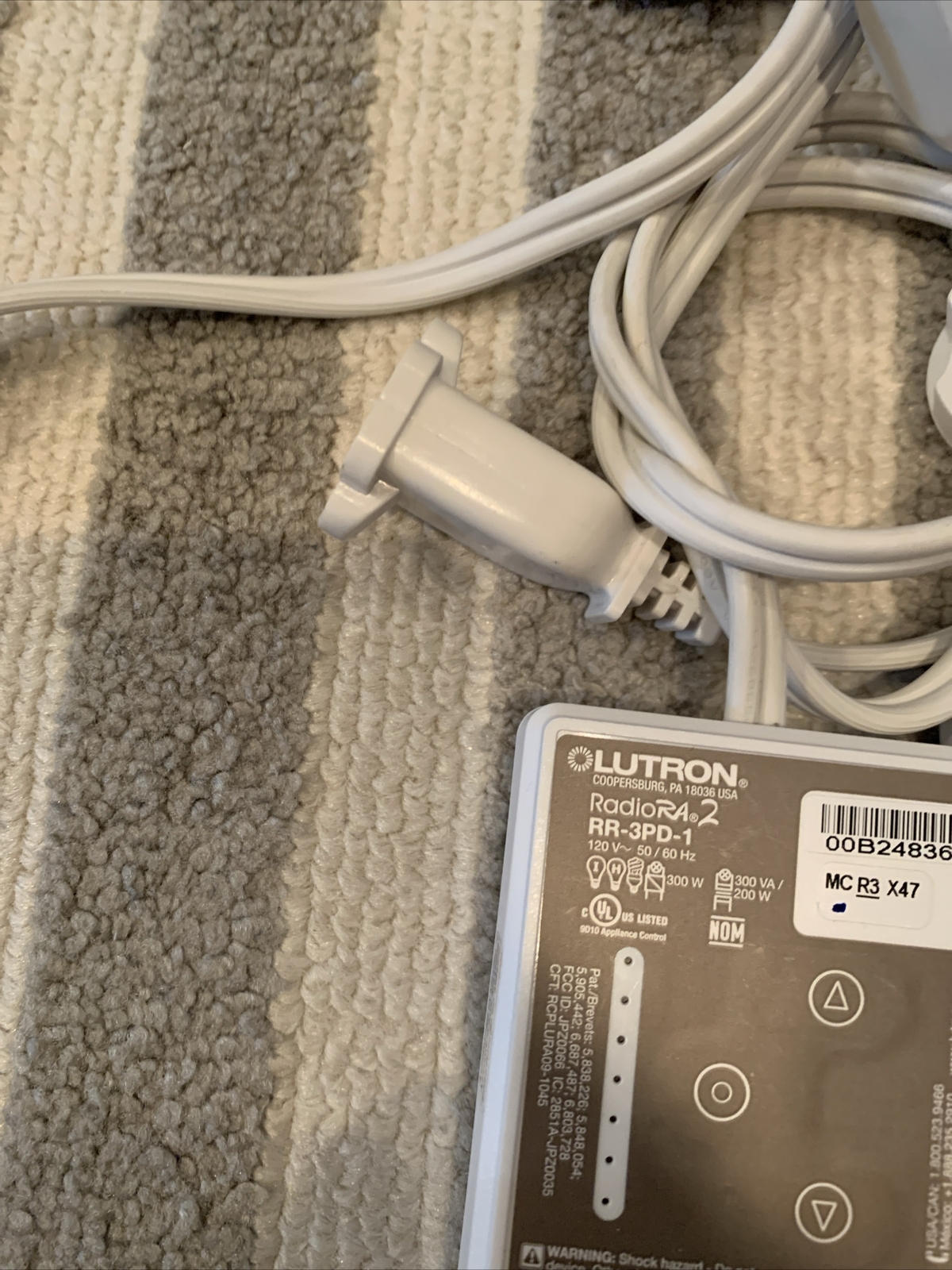 Lutron RR-3PD-1-SW RadioRA 2 RF Plug-in Dimmer White Price Per Device ...