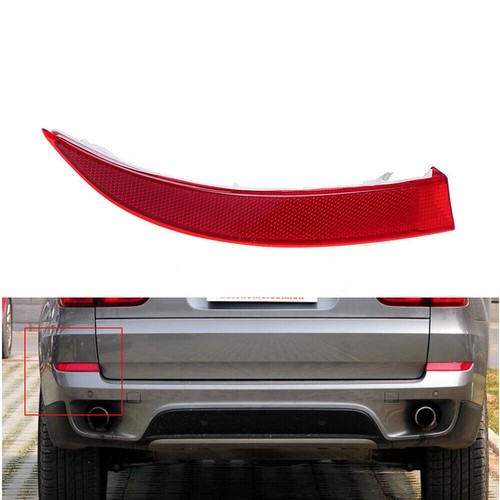 Car Rear Bumper Reflector Red Lens fit for BMW X5 E70 LCI 11-13 ...