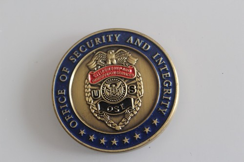 HSI Office of Security and Integrity Challenge Coin | eBay