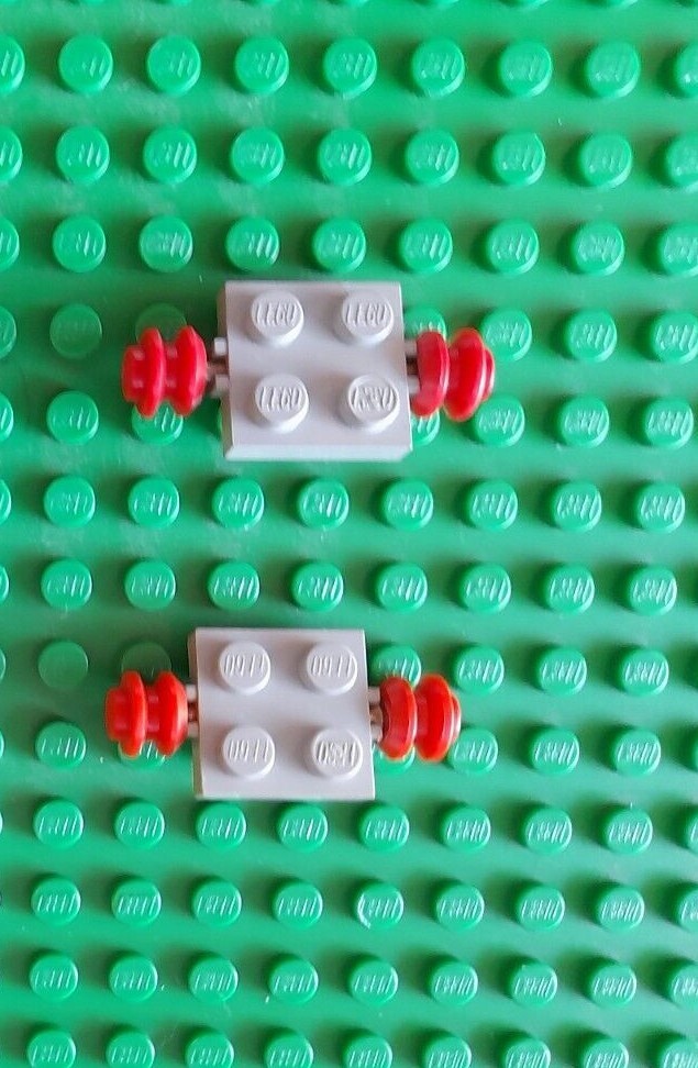 Lego 2x2 Plate With Stud Centre Wheels 122 (X 2) | eBay