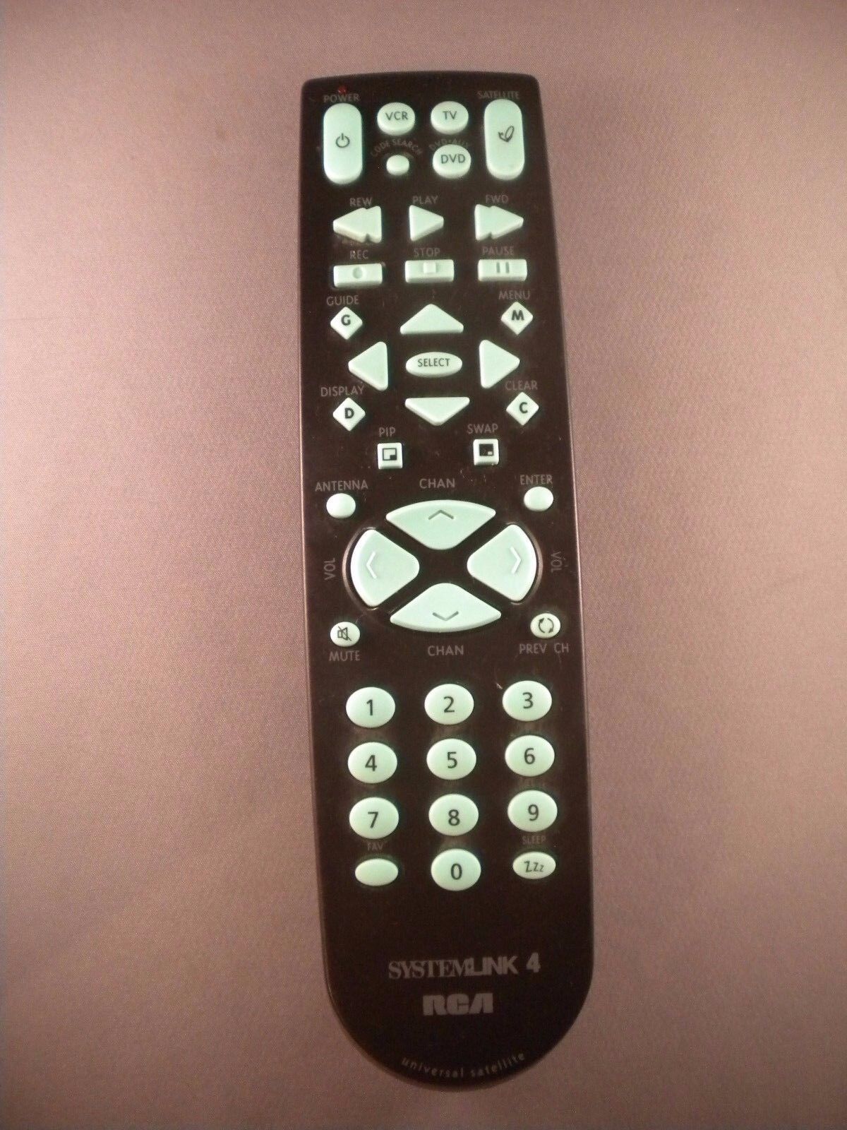 RCA+RCSAT3-C+SYSTEMLINK+4+UNIVERSAL+SATELLITE+Remote+Control for sale ...