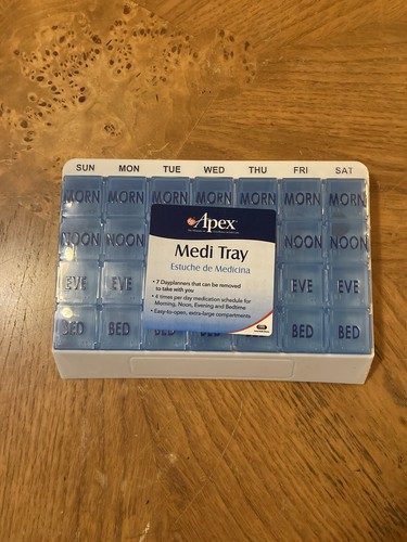 Apex Medi Tray Pill Box | eBay