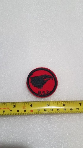 Boy Scout Insignia Red Felt Patrol Patch Hawk | eBay