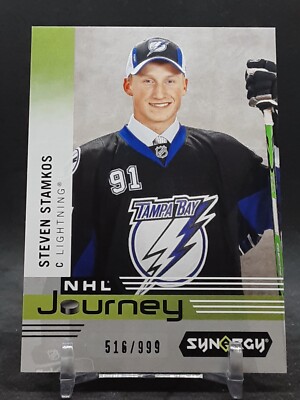 STEVEN STAMKOS 2019-20 UD SYNERGY NHL JOURNEY DRAFT DAY #516/999 ...