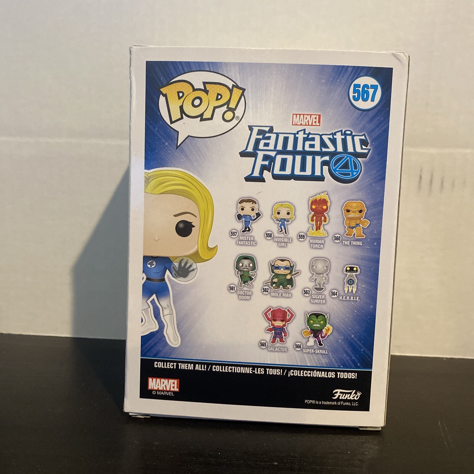 Funko Pop! Vinyl: Marvel - Invisible Girl (Translucent) - GameStop ...