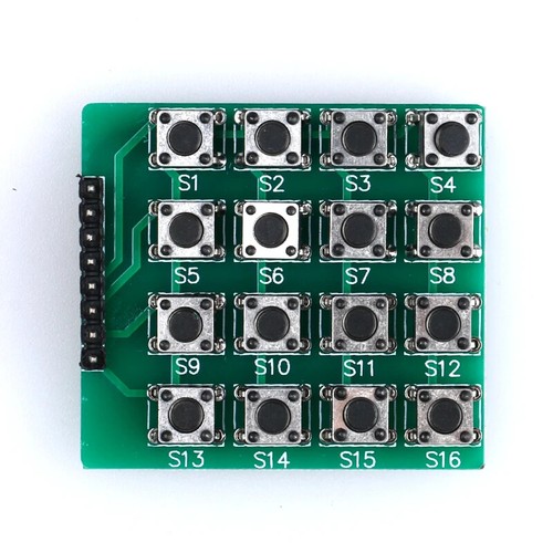 4x4 Matrix Keypad Accessory Board 16 Key for Arduino MCU | eBay