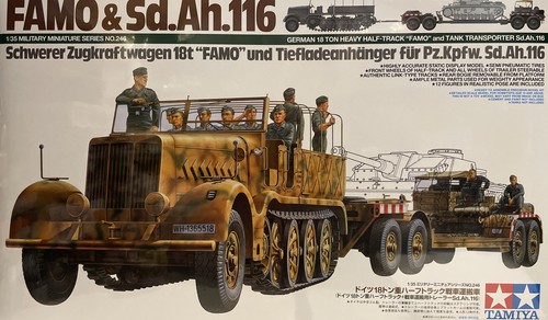 Tamiya 35246 FAMO Half-Track & Sd.Ah.116 Tank Transporter 1/35 Scale ...