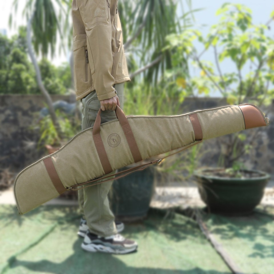 Tourbon 52" Gun Slips Rifle Soft Case Scoped Cover Safe Bag Hunting ...