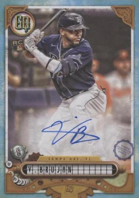 2022 Topps Gypsy Queen - Gypsy Queen Autographs Vidal Brujan #GQA-VB ...