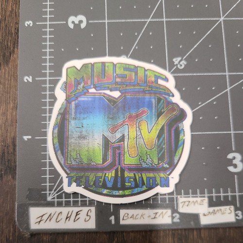 MTV Music Television Logo Sticker For Skateboard Bottle Guitar Phone ...