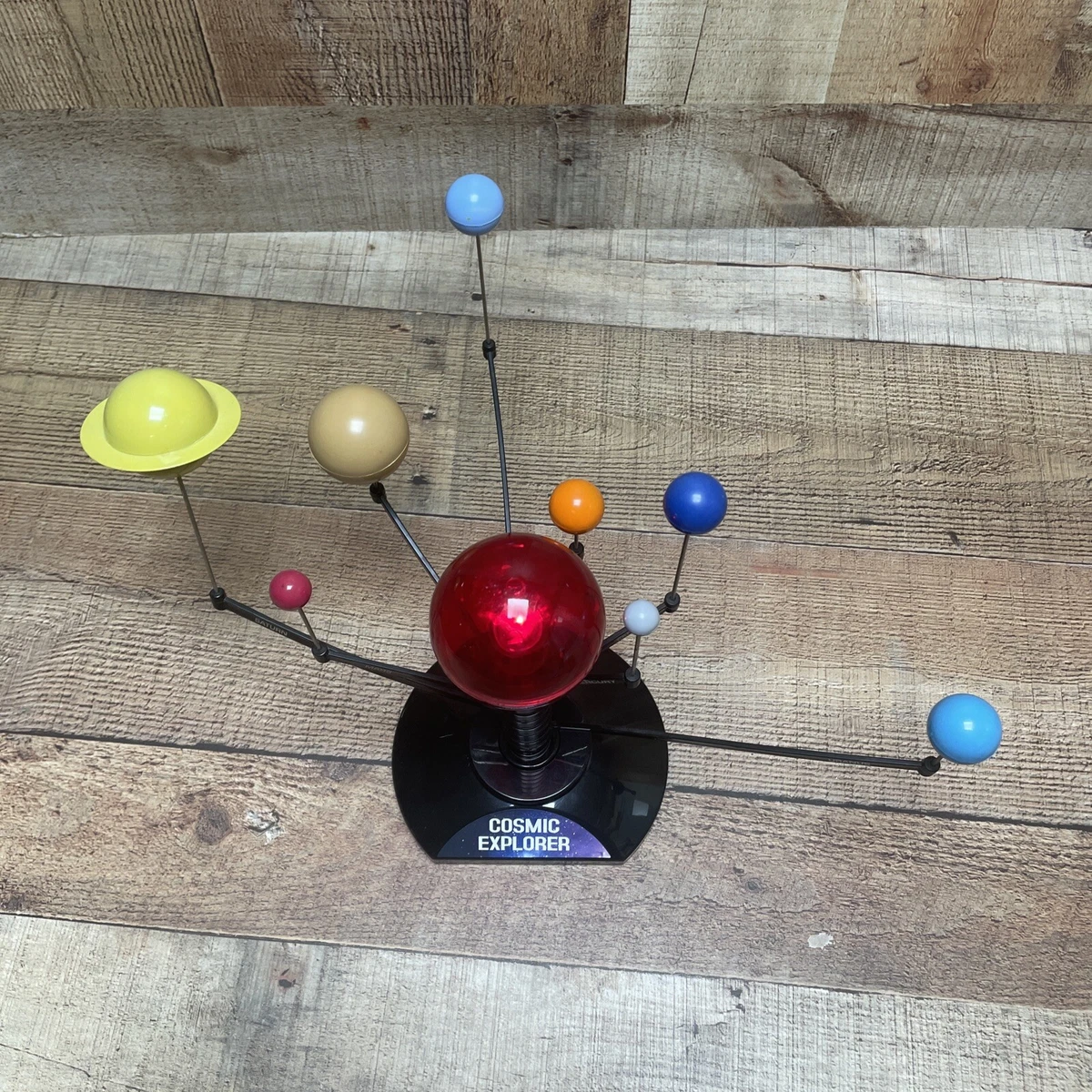 Interactive Solar System Model