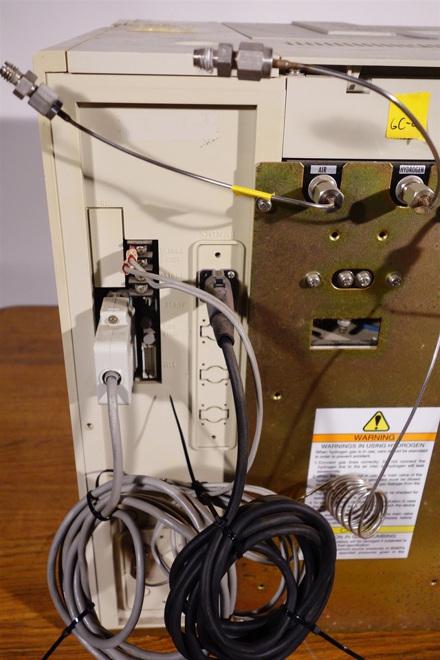 Shimadzu GC-17A Gas Chromatograph with FID Detector - Working | eBay