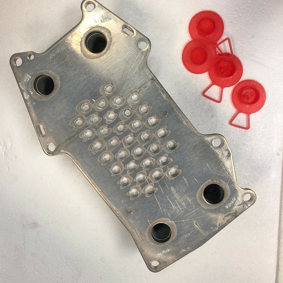 VOE 20511773 engine oil cooler core, fit VOLVO EC210B EC240B D6D D7D ...