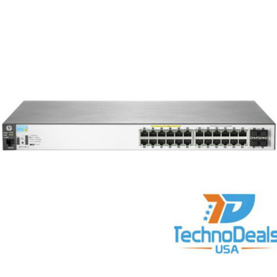 NEW HP J9773A 2530-24G-POE+ SWITCH Ports Rack-Mountable Ethernet Switch ...