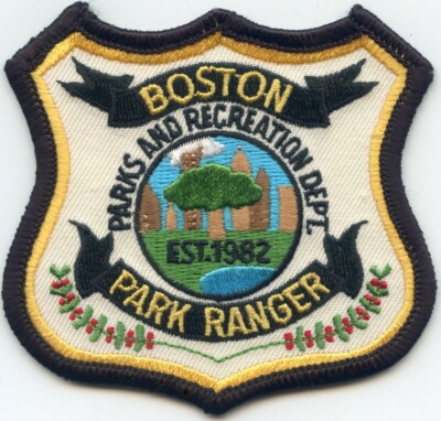 BOSTON MASSACHUSETTS PARK RANGER small POLICE PATCH | eBay
