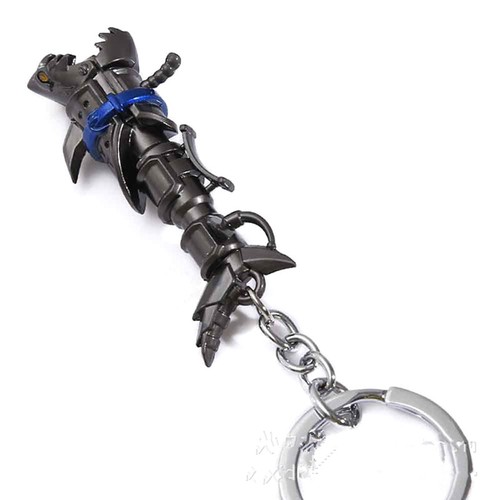 Leaguef of Legendes Jinx Cannon LOL Keychain Metal Key Rings For Gift ...