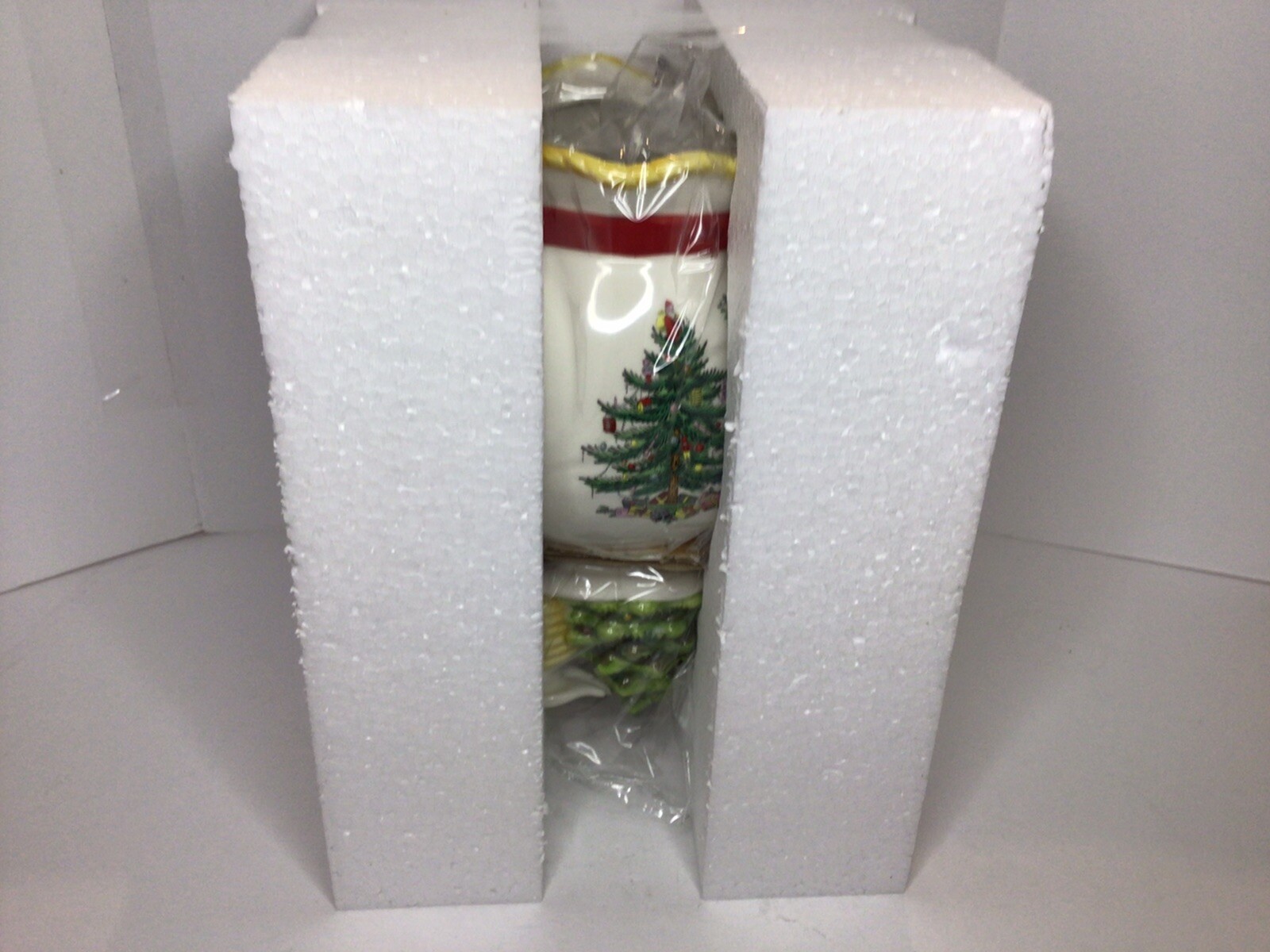 Spode Christmas Tree Round Candy Container. New In Box. 6.5”x6.5”x8” | eBay