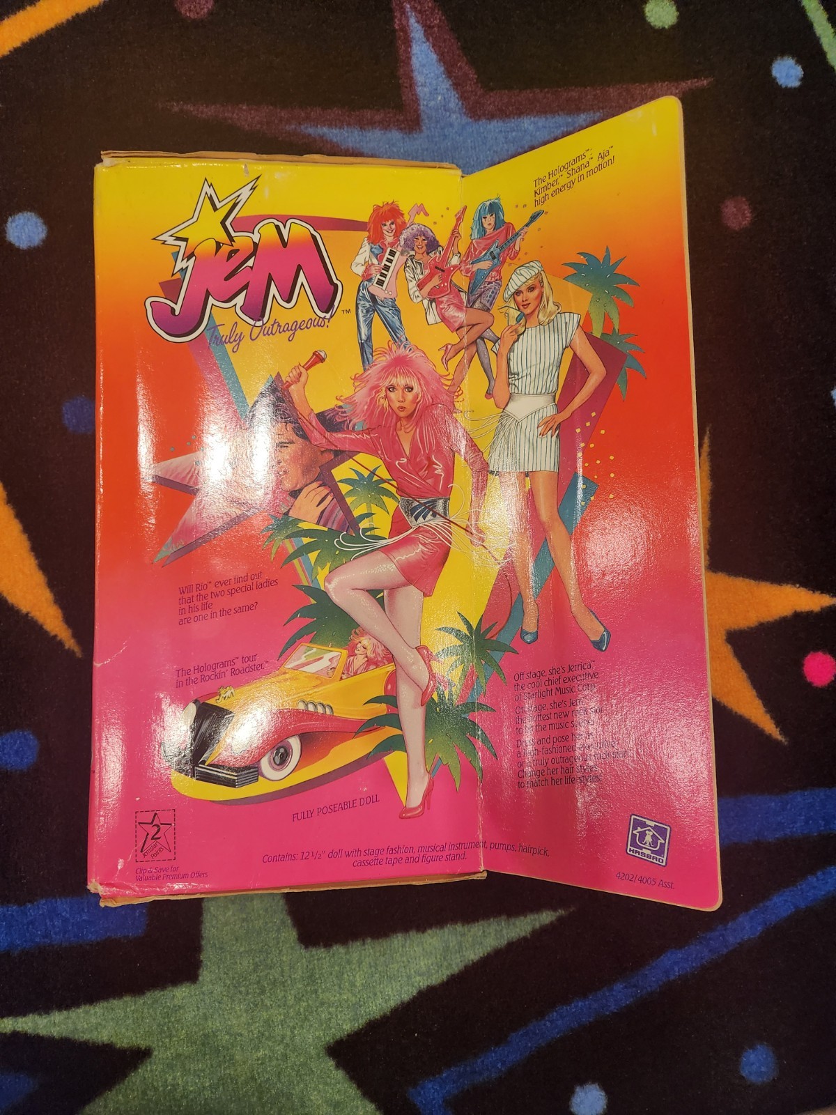 Jem and the Holograms Truly Outrageous Kimber Doll 1985 Hasbro #4202 ...