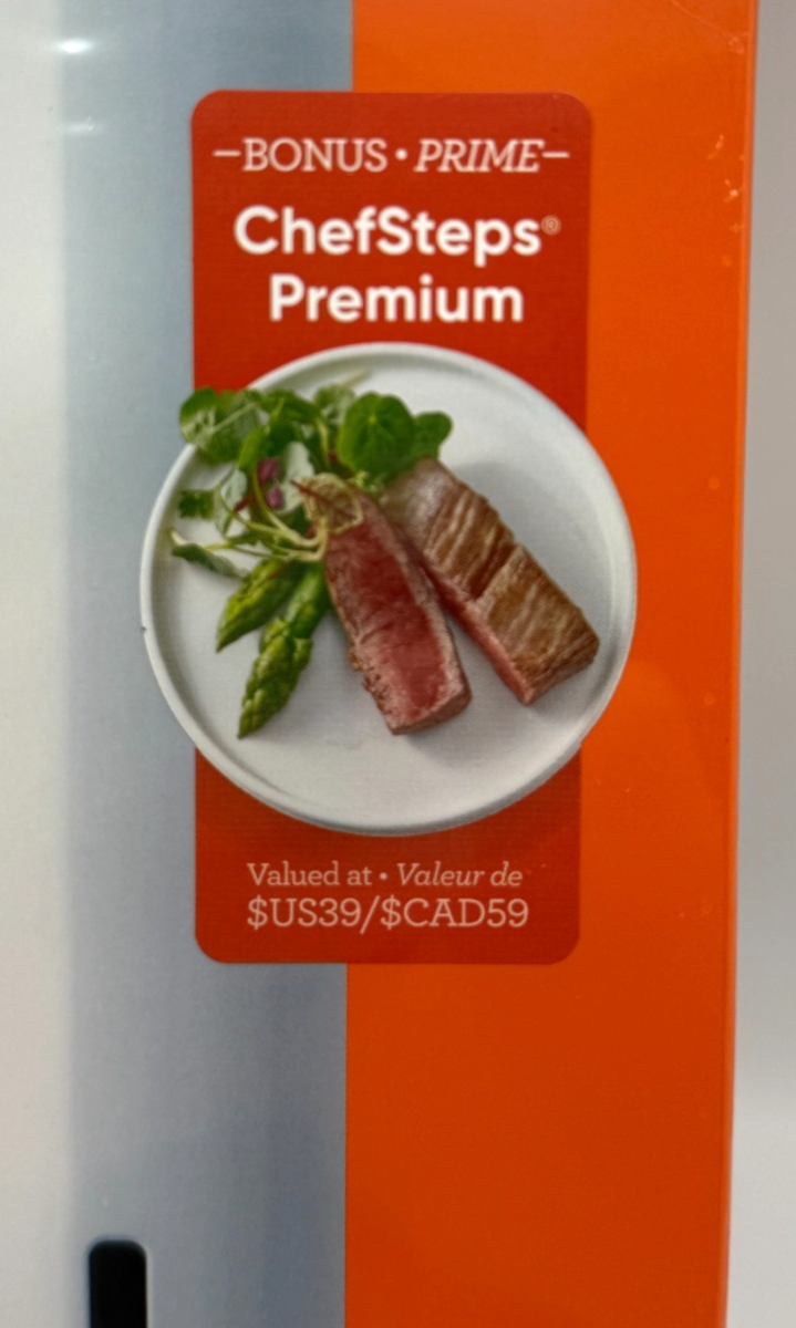 Joule Sous Vide By ChefSteps WiFi Bluetooth Slow Immersion Cooker 1100 ...