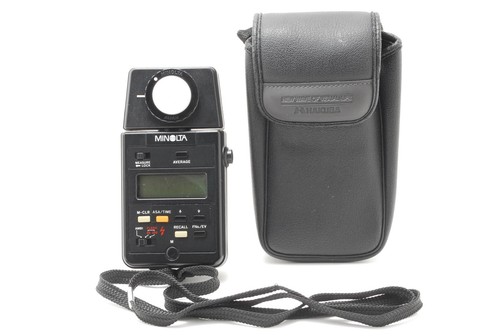 [NEAR MINT w/Case] Minolta Auto Meter III F Degital Light Meter From ...