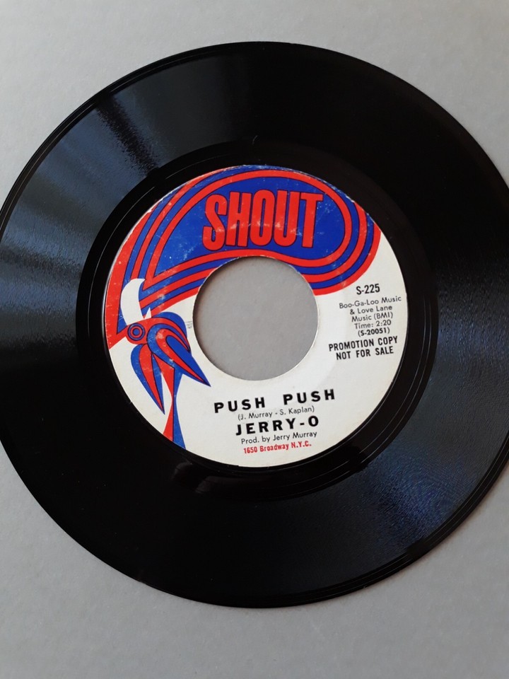 FUNKY BOO-GA-LOO/ PUSH PUSH JERRY-O PROMO 45 record NEAR MINT! | eBay