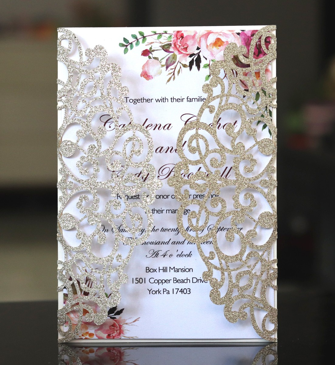 Laser Cut Invitation Kit