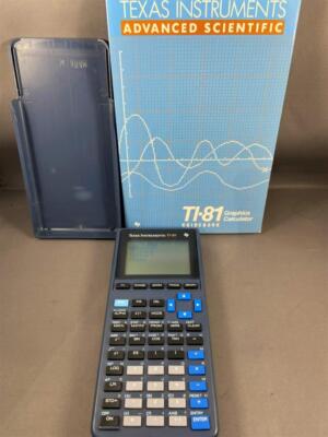 TI-81 GRAPHING CALCULATOR---WORKING CONDITION | eBay