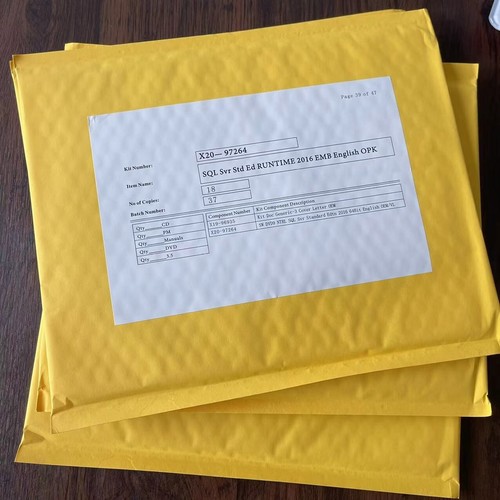 Microsoft SQL Server 2016 STANDARD License Key + 25 ACCESS CALs Retail ...