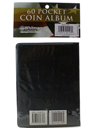 Whitman 60 Pocket Coin Book Album for 2x2 Holders for sale online | eBay