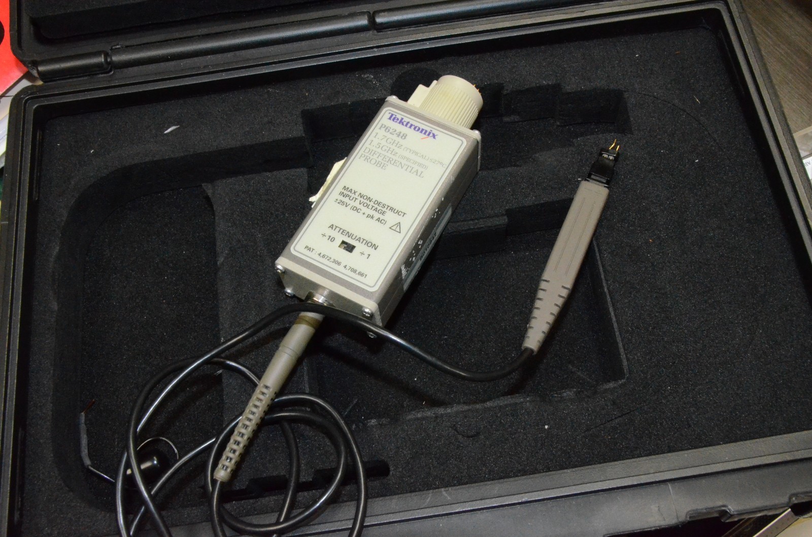 Tektronix P6248 1.7 Ghz Differential Voltage Test Probe Kit | eBay