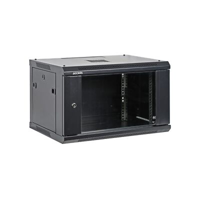 6U Professional Wall Mount Network Server Cabinet Enclosure 19-Inch ...